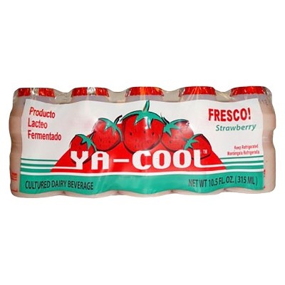 Ya-Cool Strawberry Probiotic Yogurt Shot 10 ct; 10.5 fl oz | Shipt