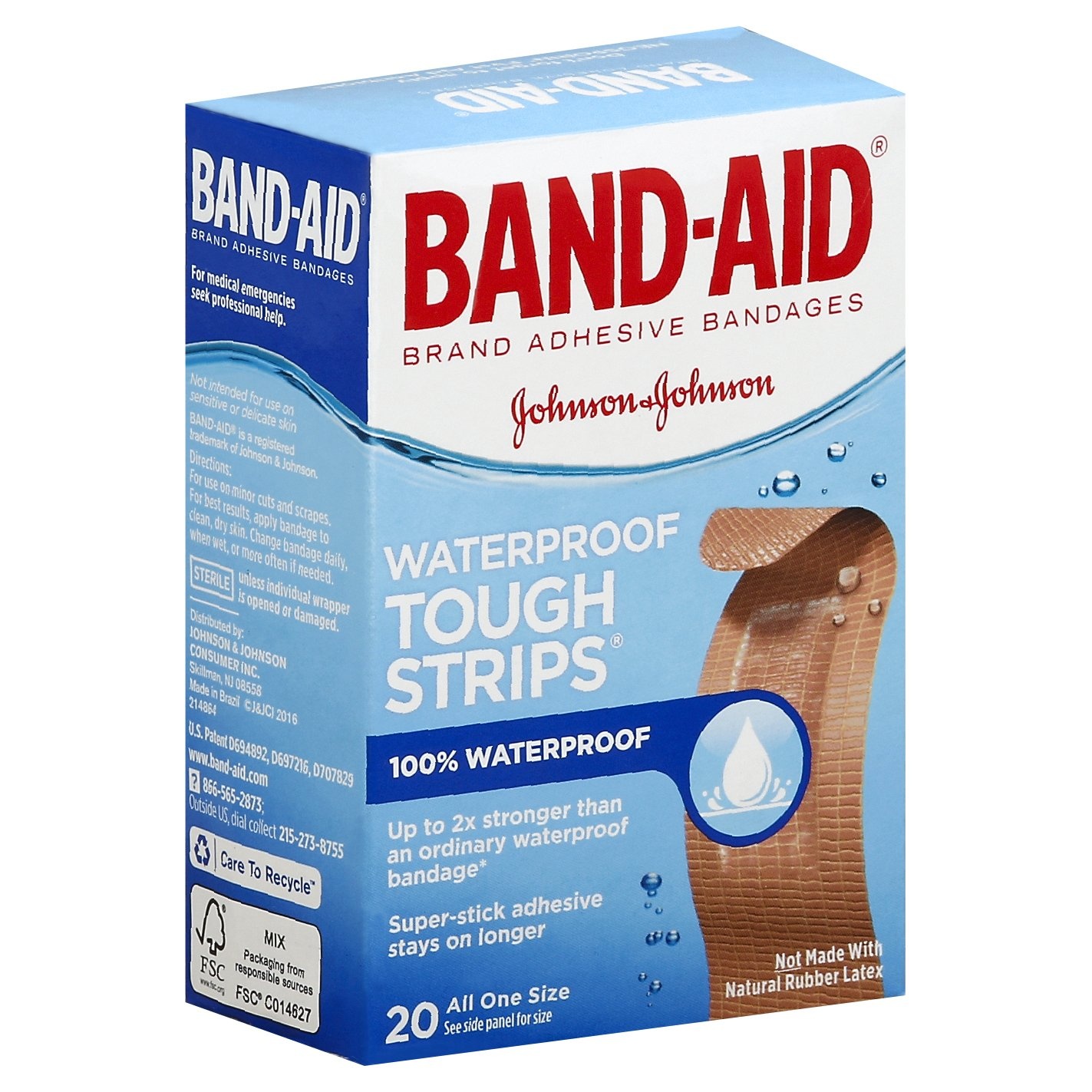 BAND-AID Waterproof Tough Strips 20 ct | Shipt
