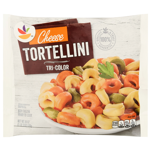 Giant Tri-Color Cheese Tortellini Pasta Frozen 19 oz | Shipt