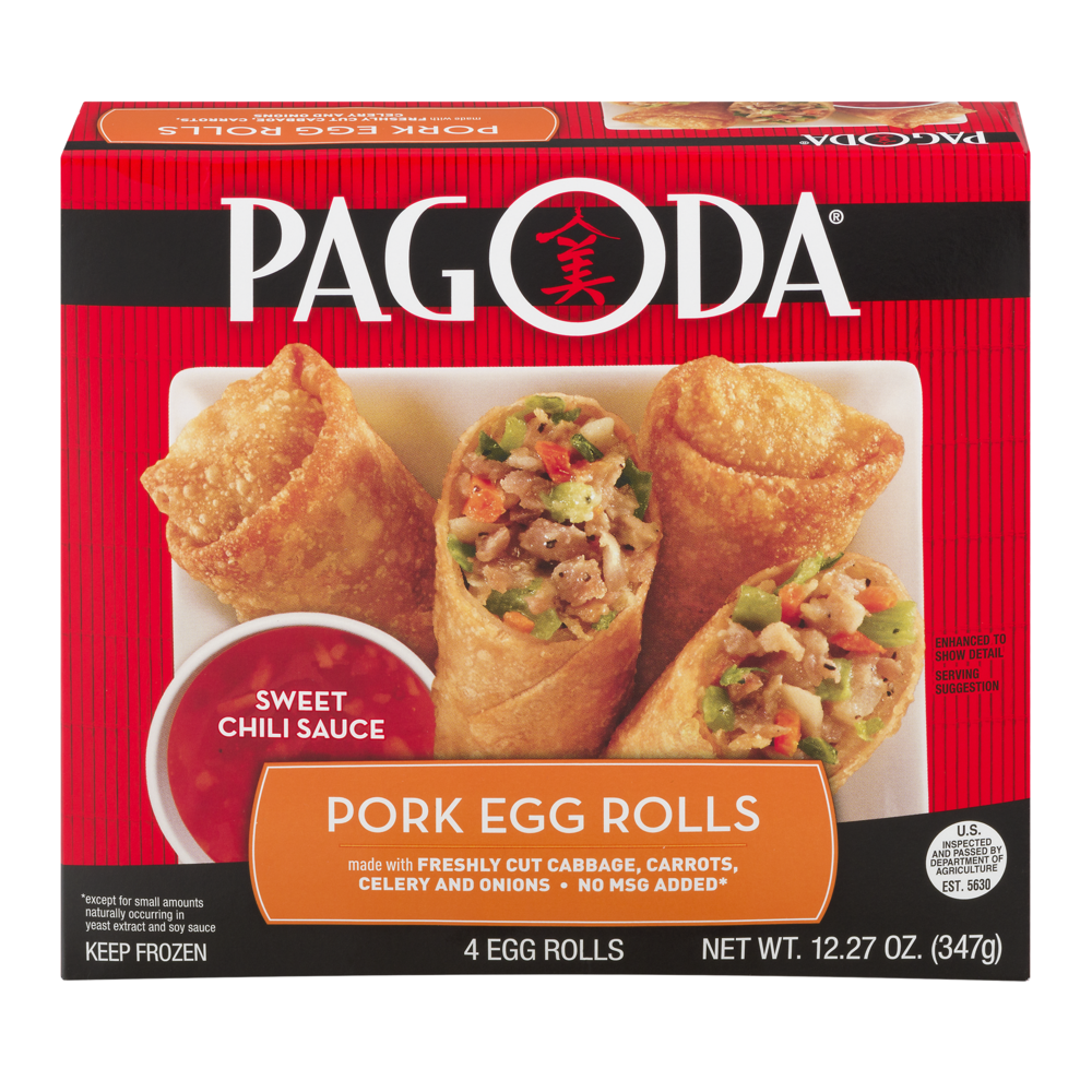Pagoda Express Pagoda Pork Egg Rolls 12.27 oz | Shipt