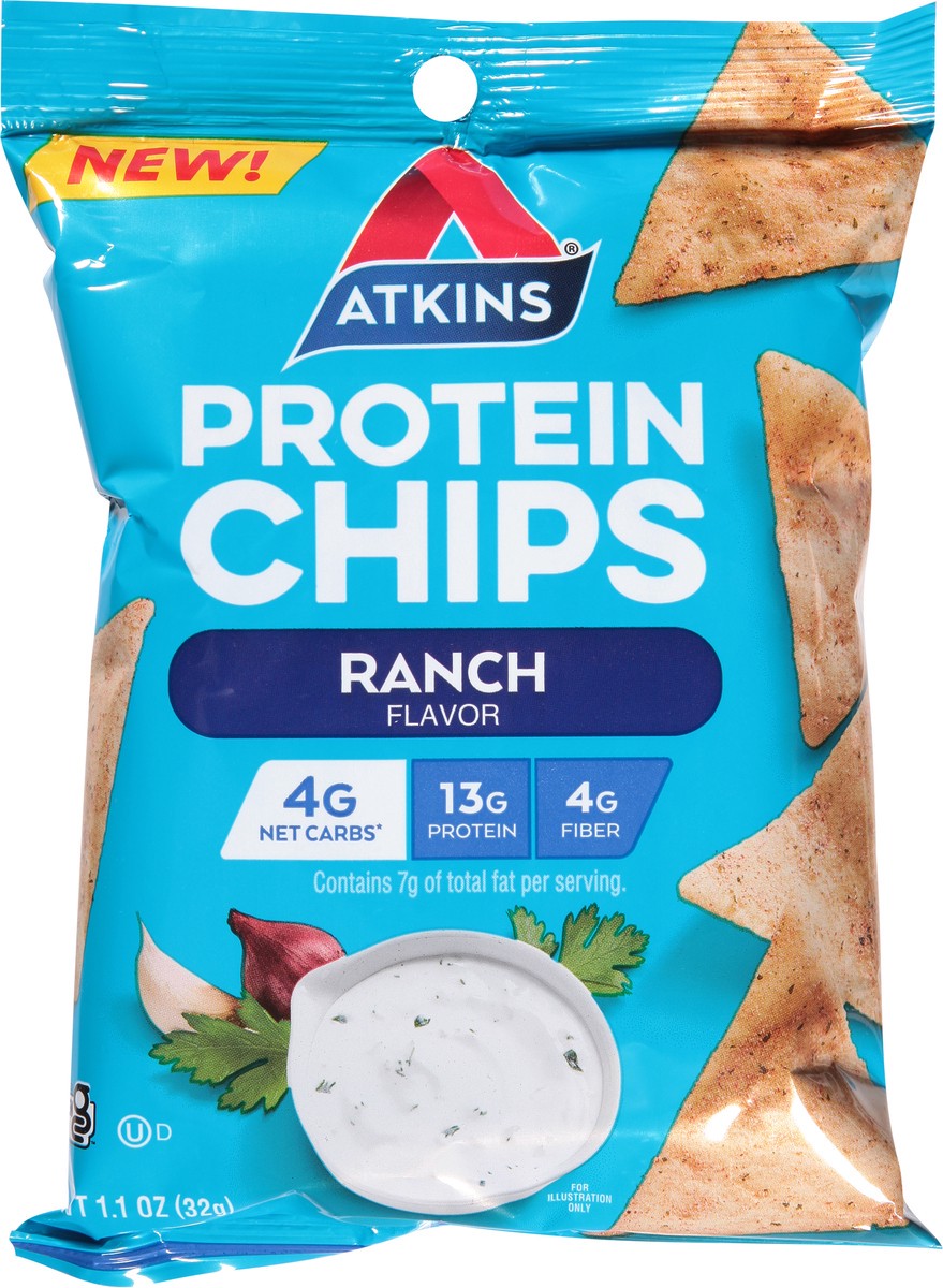 Atkins Snack Protein Ranch Chips 1 ct | Shipt