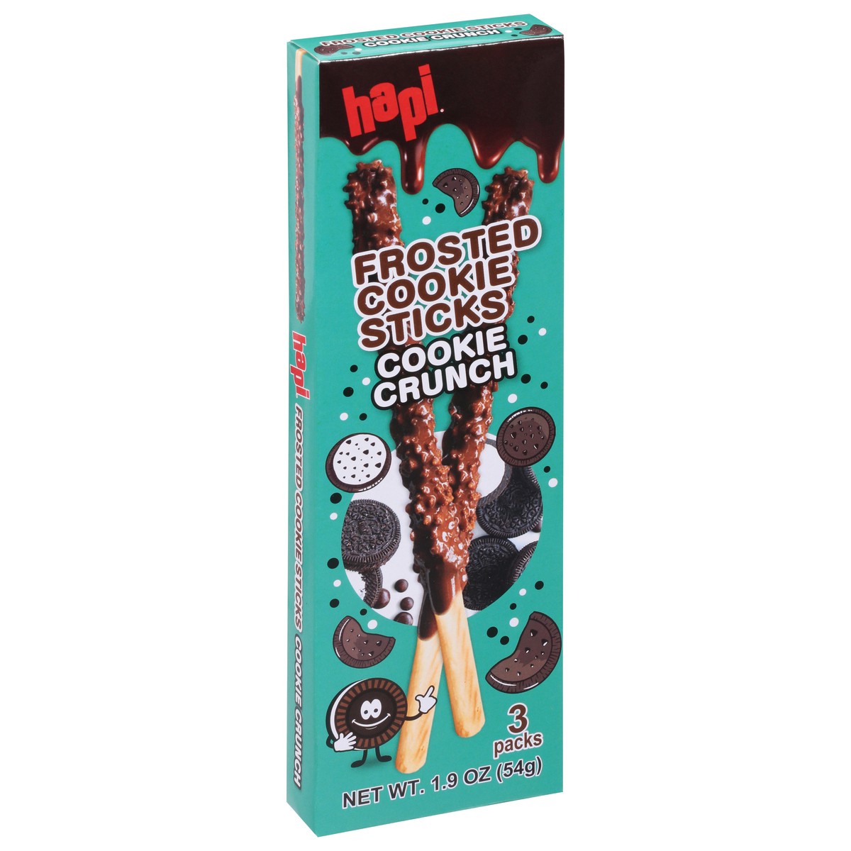 Hapi Cookie Crunch Frosted Cookie Sticks 3 ct / 1.9 oz | Shipt