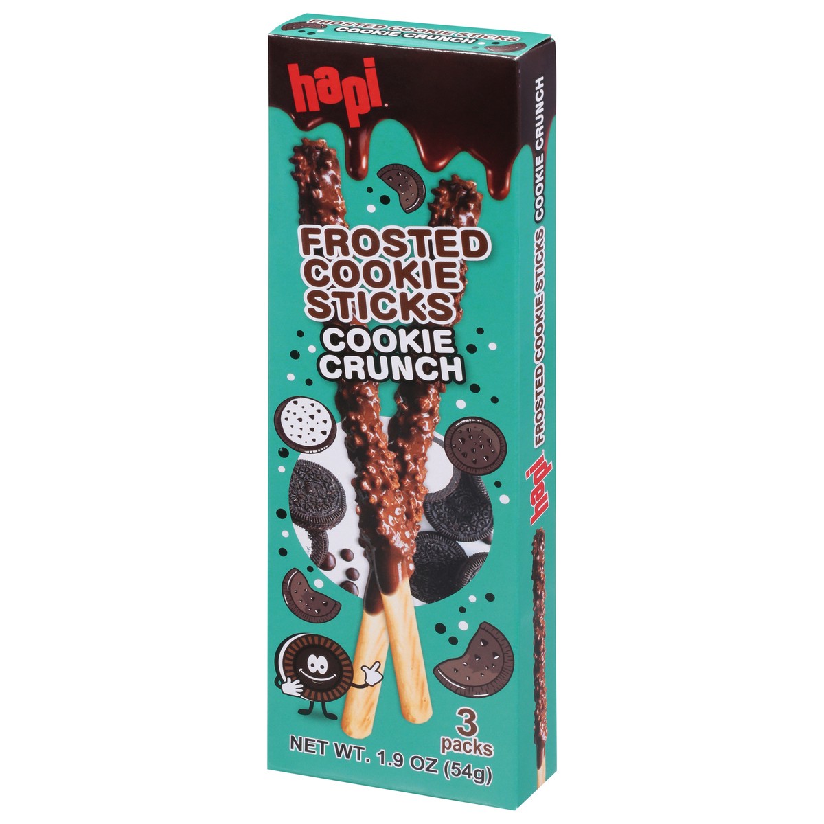 Hapi Cookie Crunch Frosted Cookie Sticks 3 ct / 1.9 oz | Shipt