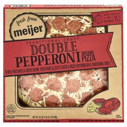 Meijer Pepperoni Pizza, Traditional Crust 34 oz | shipt