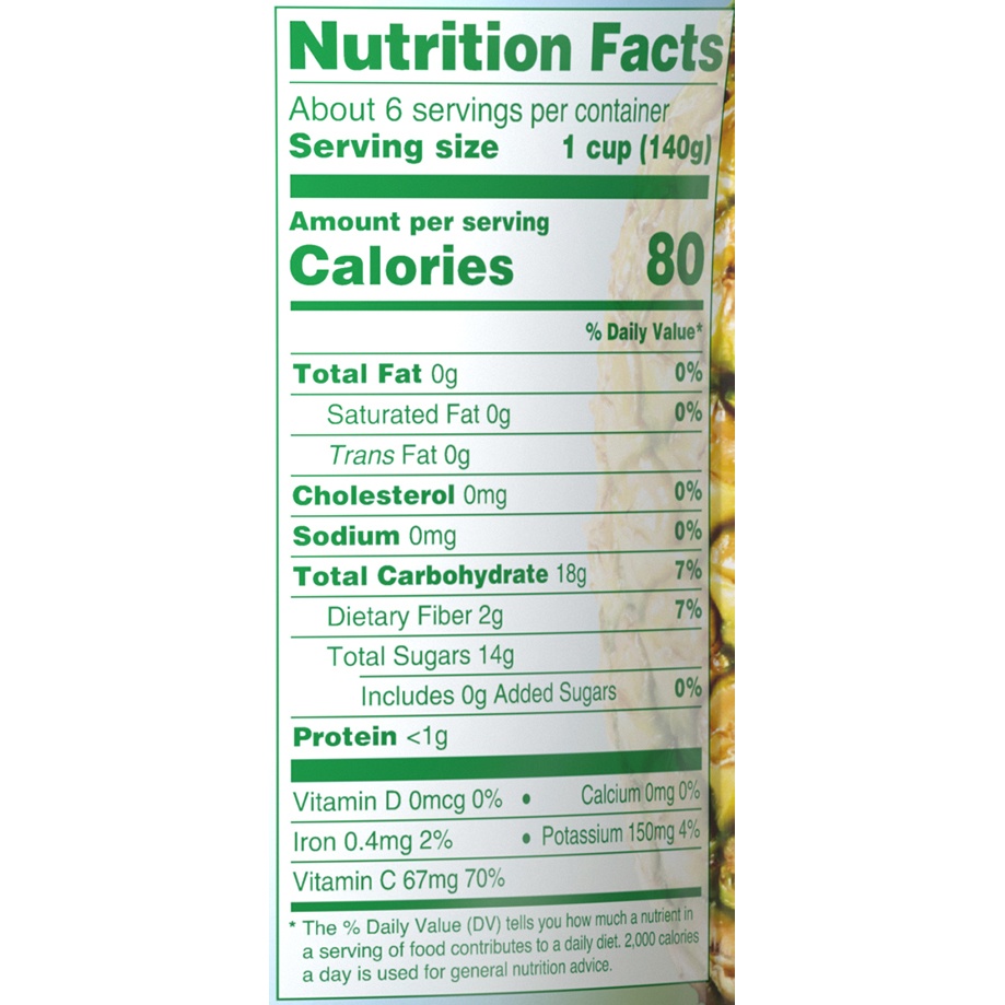 Dole Gold Tropical Pineapple Chunks Frozen Fruit 32 oz | Shipt