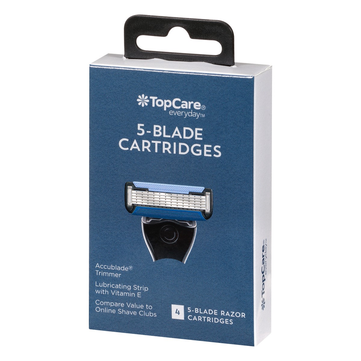 TopCare Everyday 5-Blade Cartridges 4 ea 4 ct | Shipt