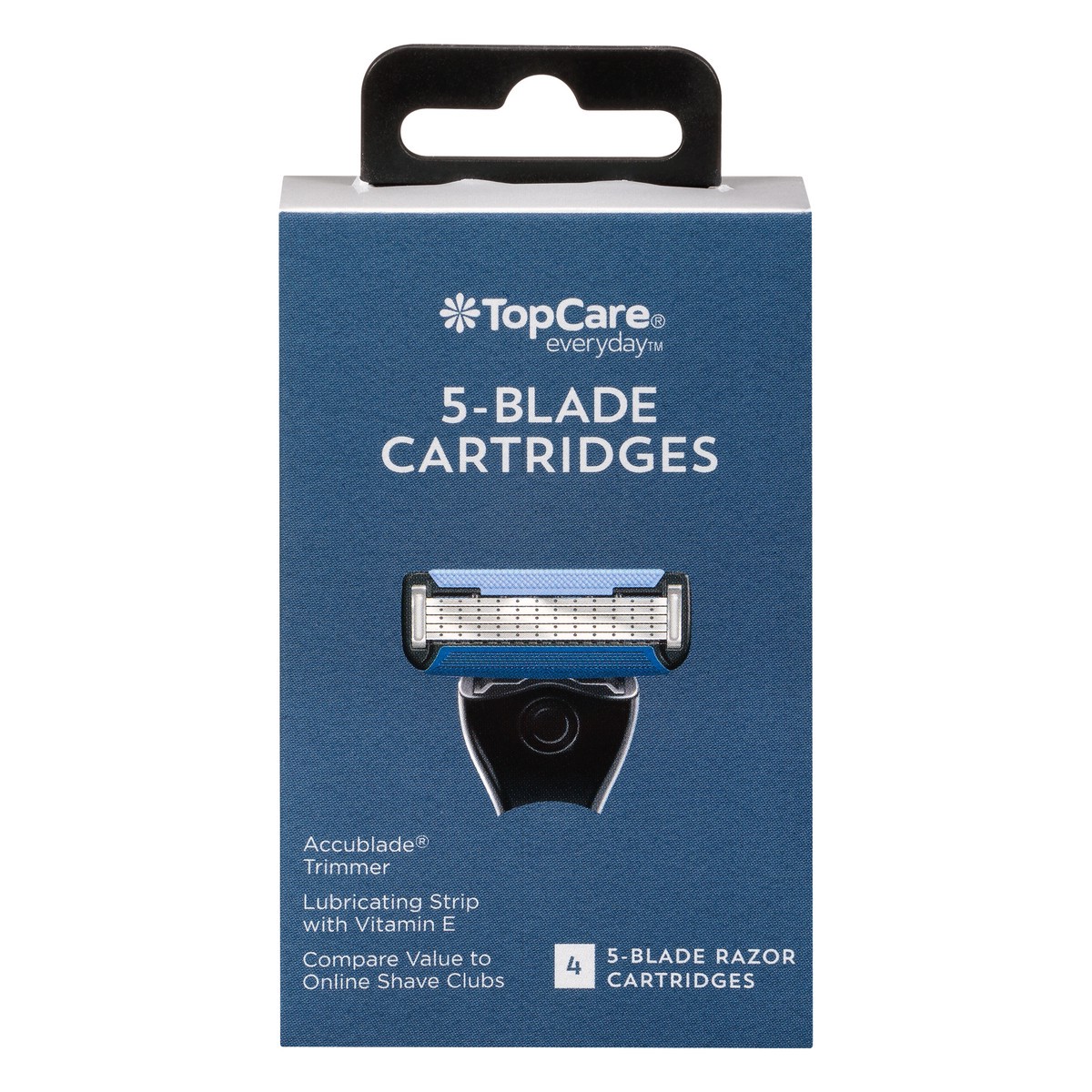 TopCare Everyday 5-Blade Cartridges 4 ea 4 ct | Shipt