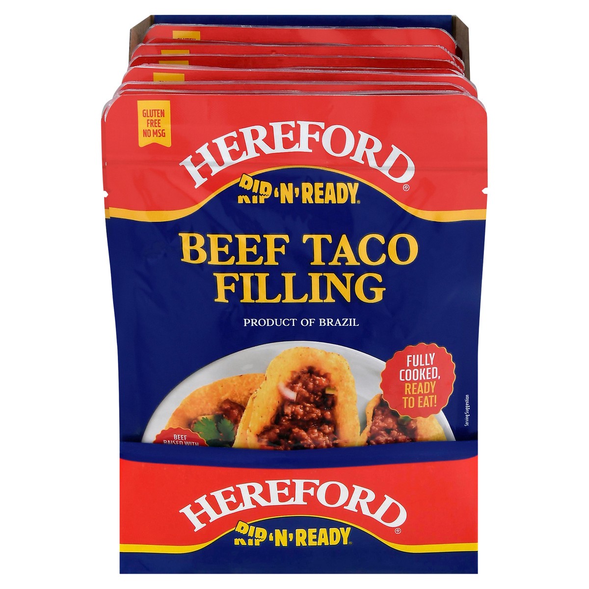 Hereford Rip 'n' Ready Beef Taco Filling 1 ea 1 ct | Shipt