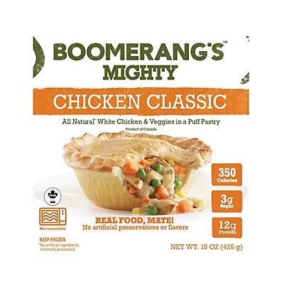 Boomerang's Mighty Chicken Classic Pie 15 oz | Shipt