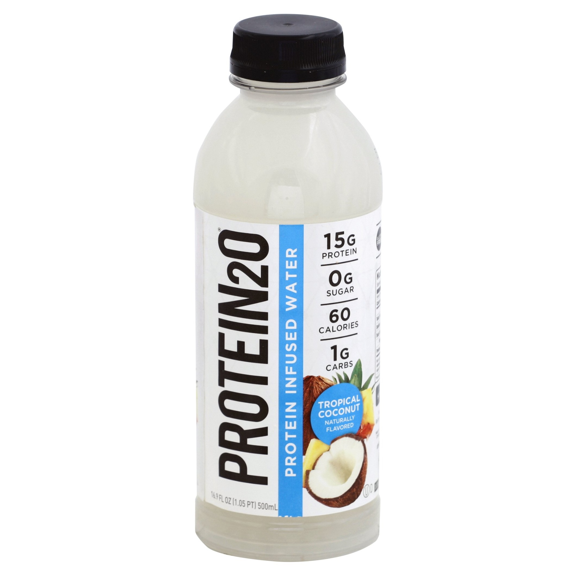 Protein2o Protein Infused Water Tropical Coconut 16.9 fl oz | Shipt