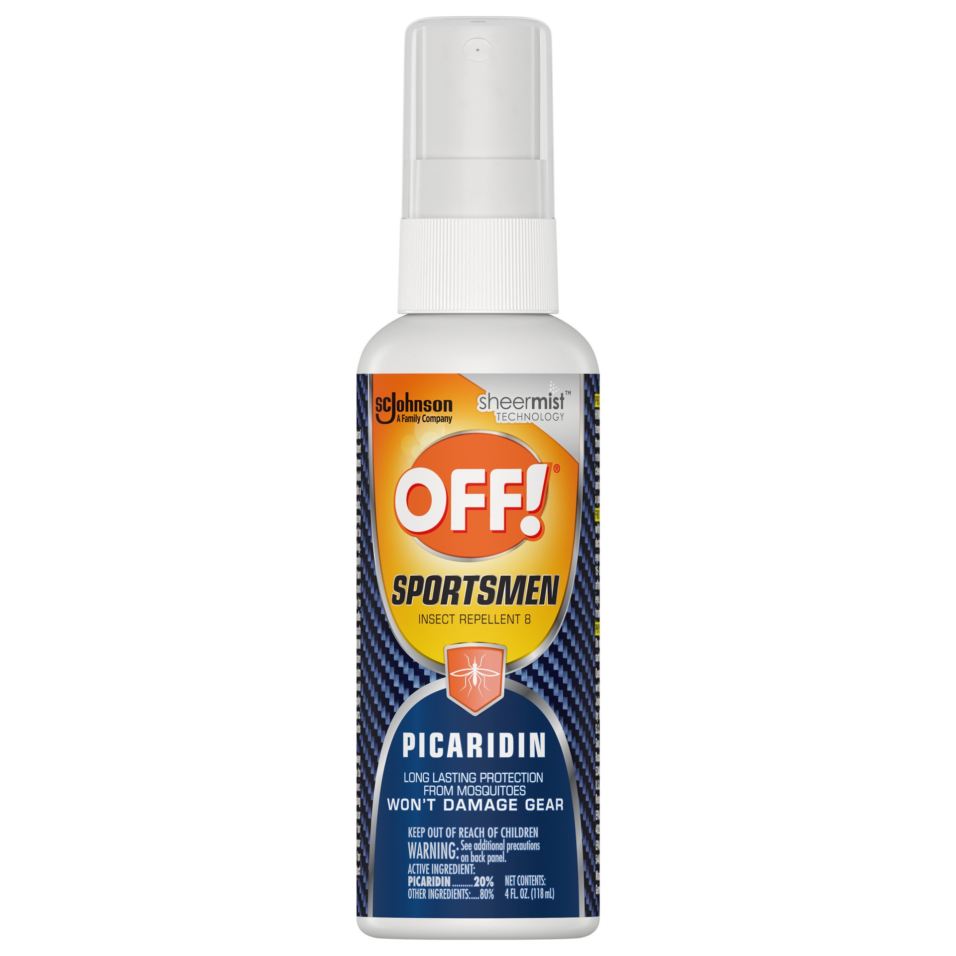 OFF! Sportsmen Insect Repellent VIII Picaridin Spritz, 4 fl oz 4 oz | Shipt