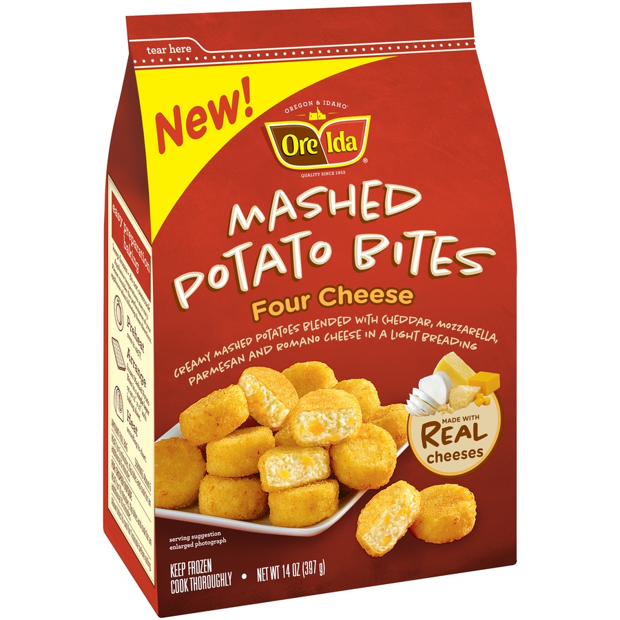 Ore-Ida Four Cheese Mashed Potato Bites 14 oz | Shipt