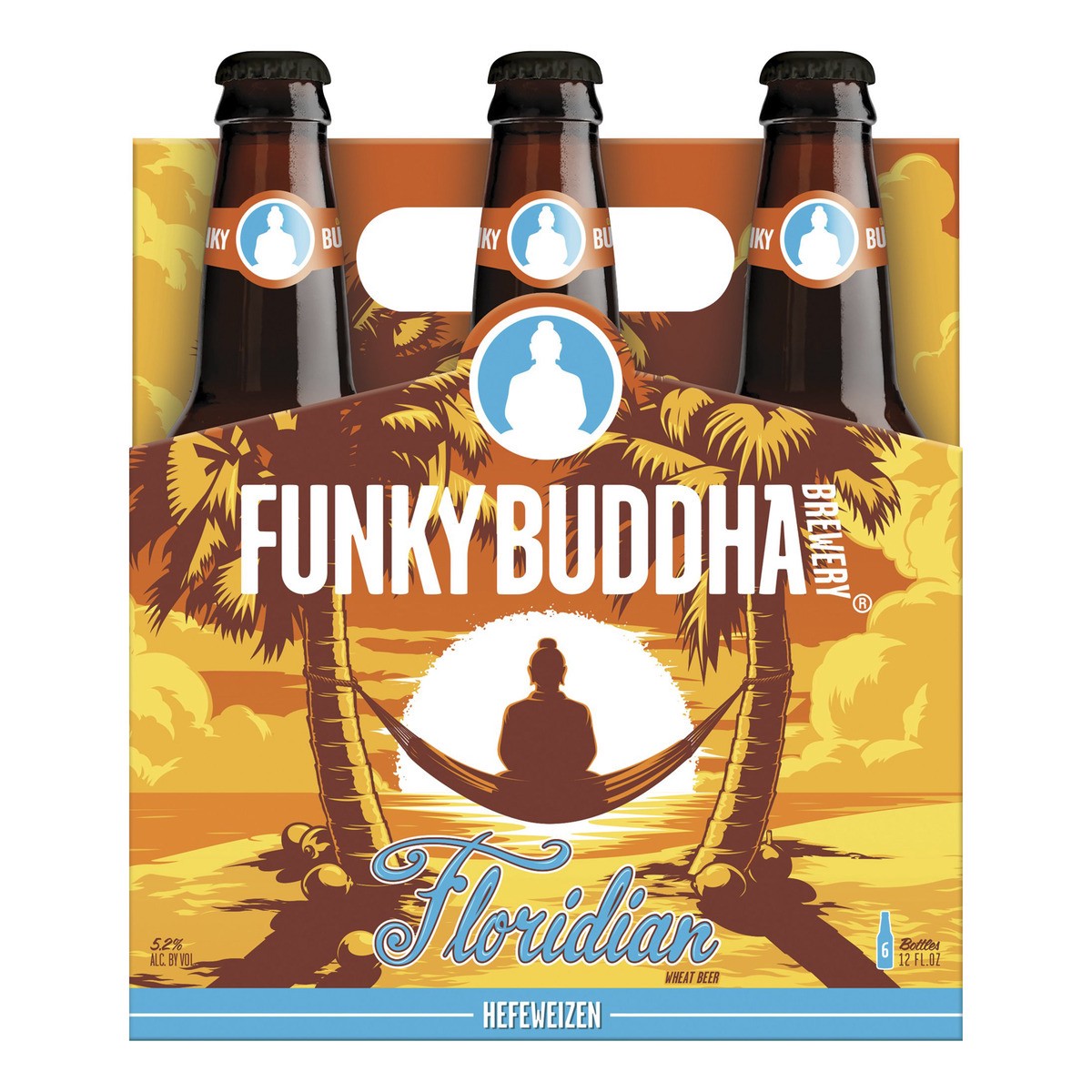 Funky Buddha Floridian Hefeweizen Beer - 6pk/12 fl oz Bottles 6 ct; 12 ...