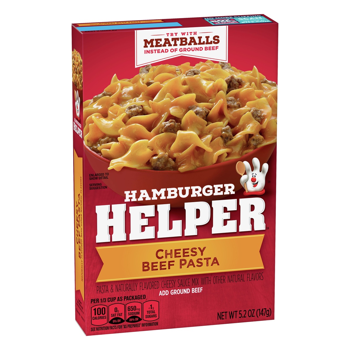 Betty Crocker Hamburger Helper Classic Cheesy Beef Pasta 5.2 oz | Shipt