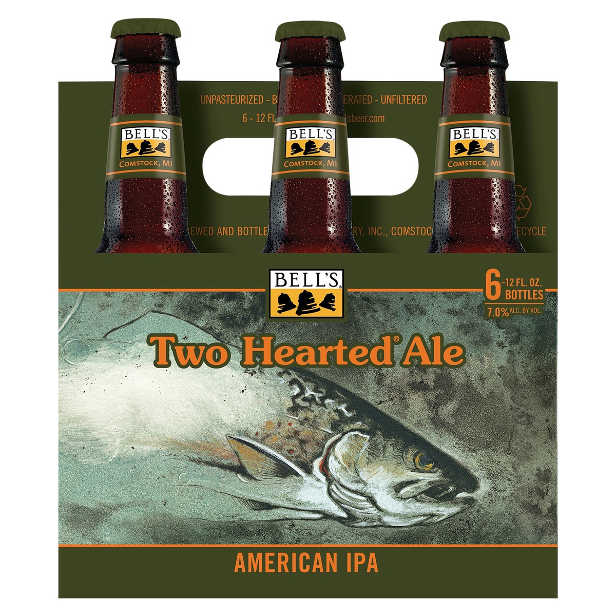 Bell's Two Hearted IPA Beer, 6 Pack, 12 fl oz Bottles 6 ct; 12 oz | Shipt