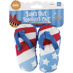 BARK Freedom Flip Flops Dog Toy 1 ct | shipt