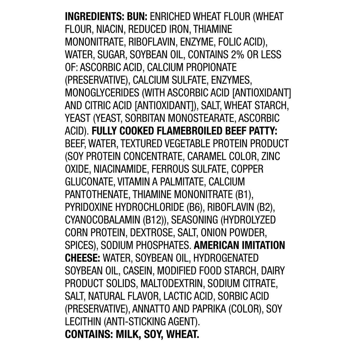 Fast Bites Cheeseburger 4.6 oz | Shipt