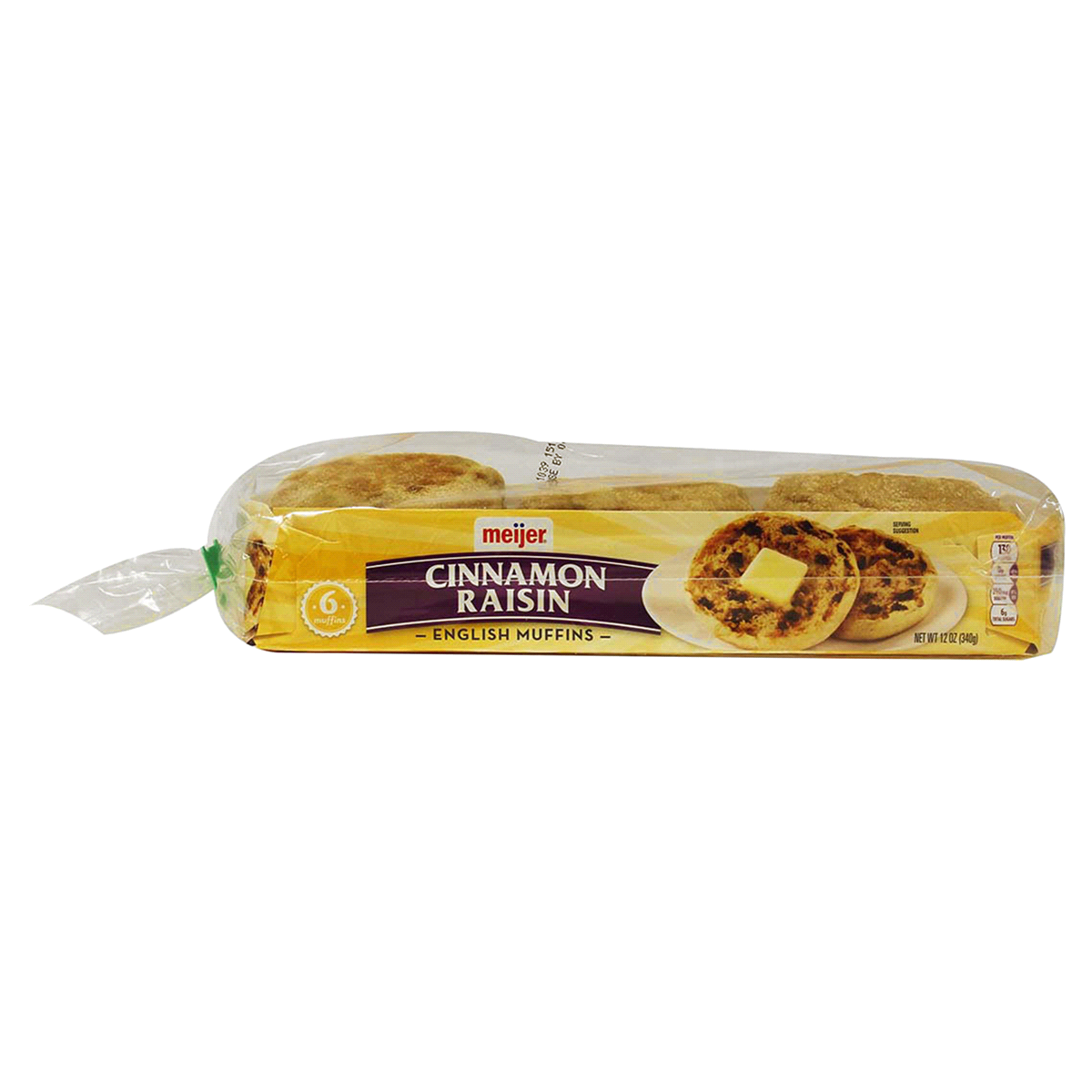 Meijer Cinnamon Raisin English Muffins 6 ct | Shipt