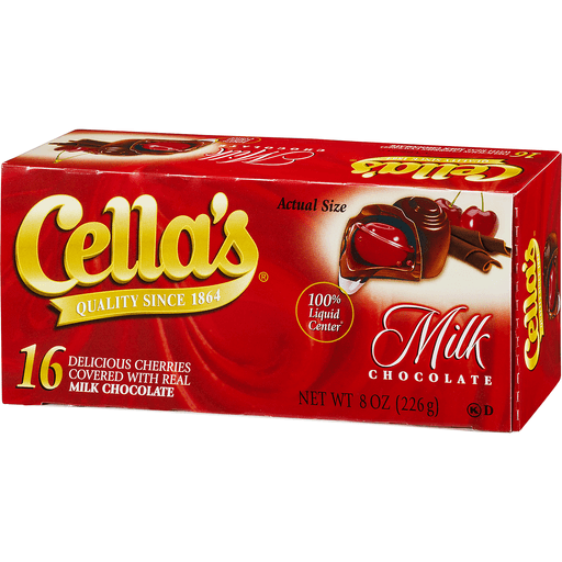 Cella's Milk Chocolate Covered Cherries 16 ct; 8 oz | Shipt