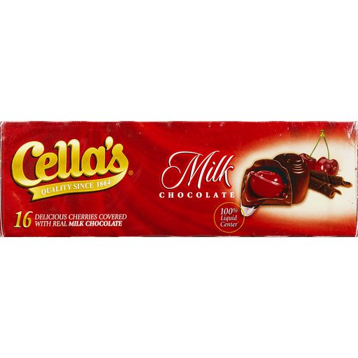 Cella's Milk Chocolate Covered Cherries 16 ct; 8 oz | Shipt
