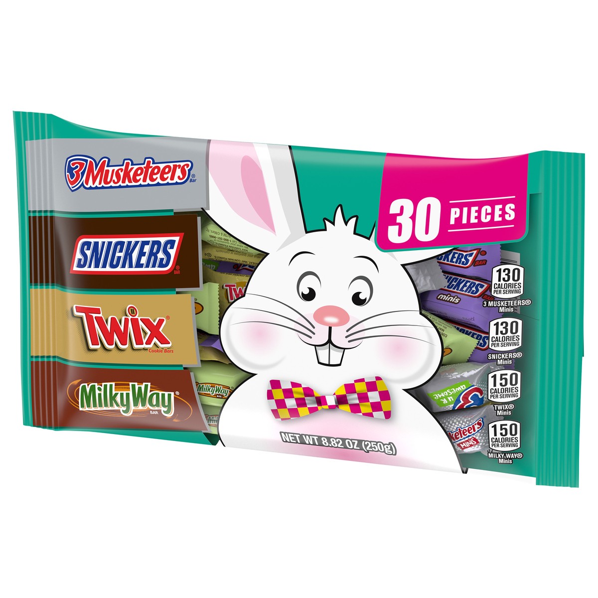 Mixed SNICKERS, TWIX, MILKY WAY & 3 MUSKETEERS Bulk Easter Chocolate ...