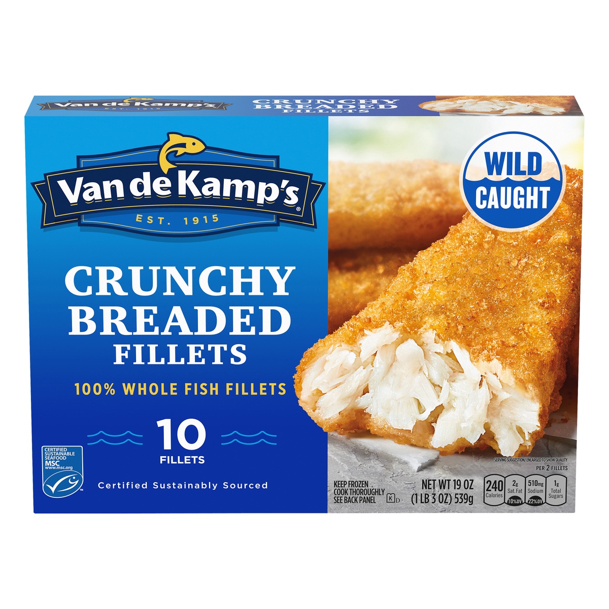 Van de Kamp's Crunchy Fish Fillets 19 oz | Shipt