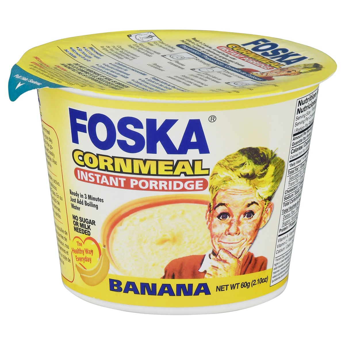 Foska Cornmeal Instant Banana Porridge 2 lb | Shipt