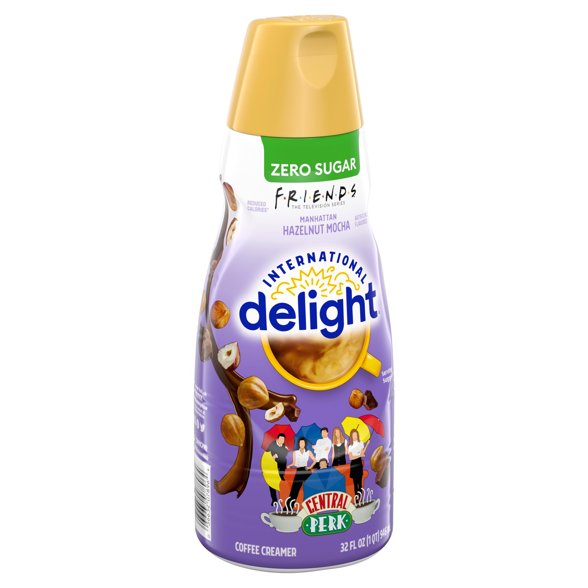 International Delight Coffee Creamer, Zero Sugar FRIENDS Manhattan ...