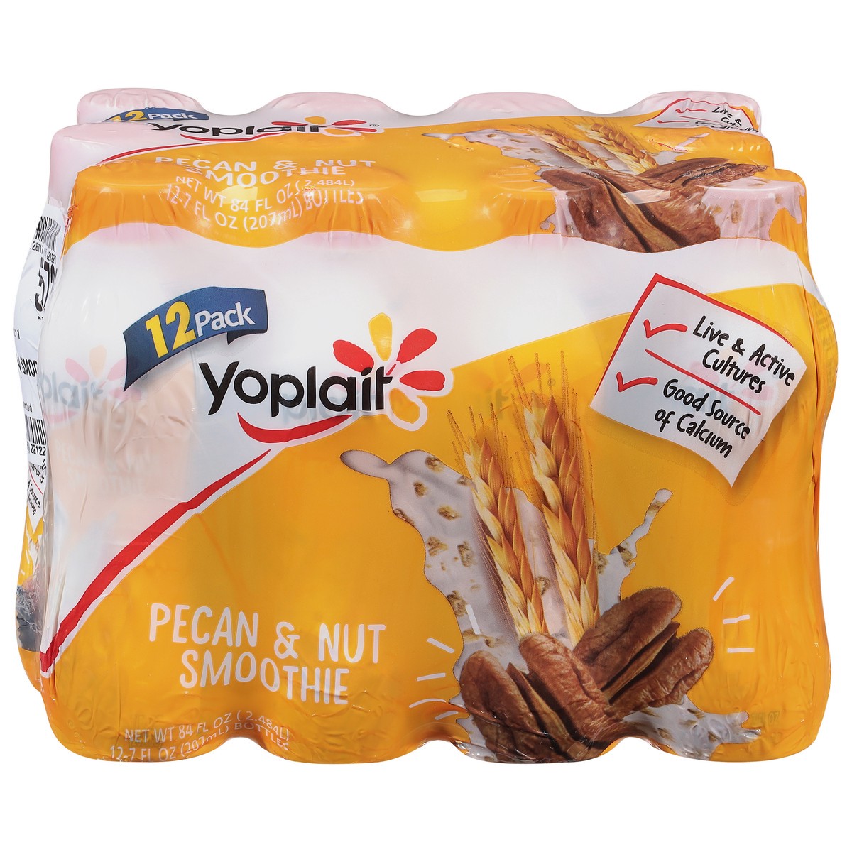 Yoplait Pecan & Nut Smoothie 12 - 7 fl oz Bottles 12 ct | Shipt