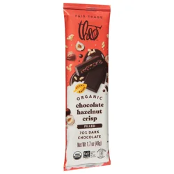 Theo Chocolate Choc Organc Hazlnt Crisp 1.7 oz | Shipt