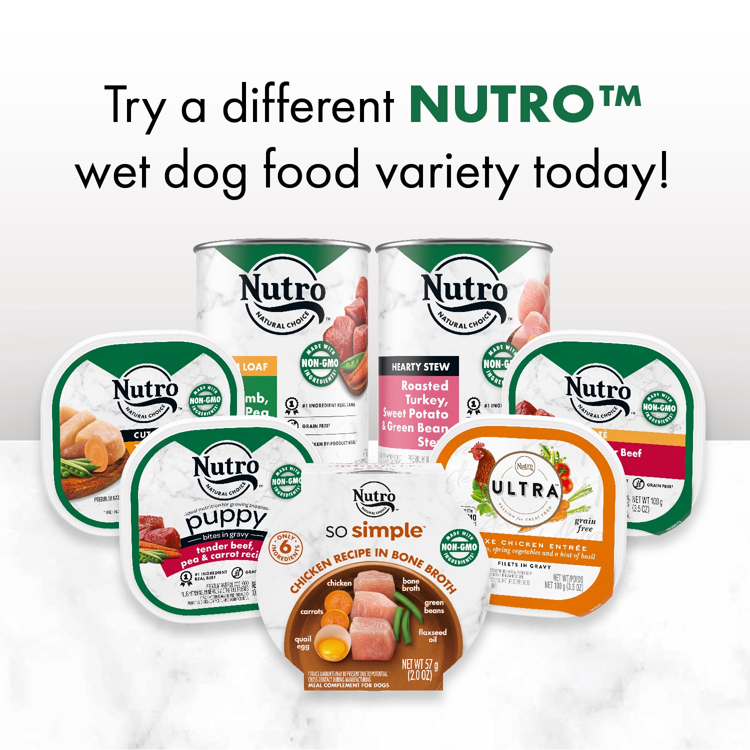 Nutro So Simple Meal Complement Chicken & Duck Adult Wet Dog Food - 2oz ...