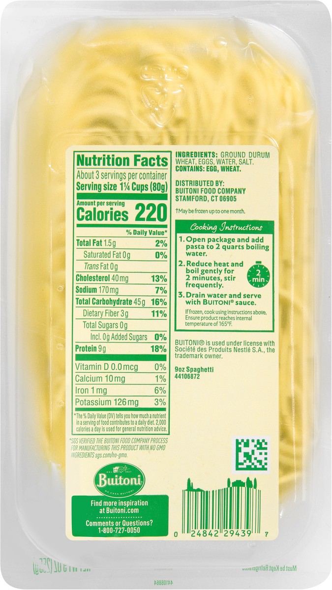 Buitoni Cut Spaghetti 9 oz | Shipt