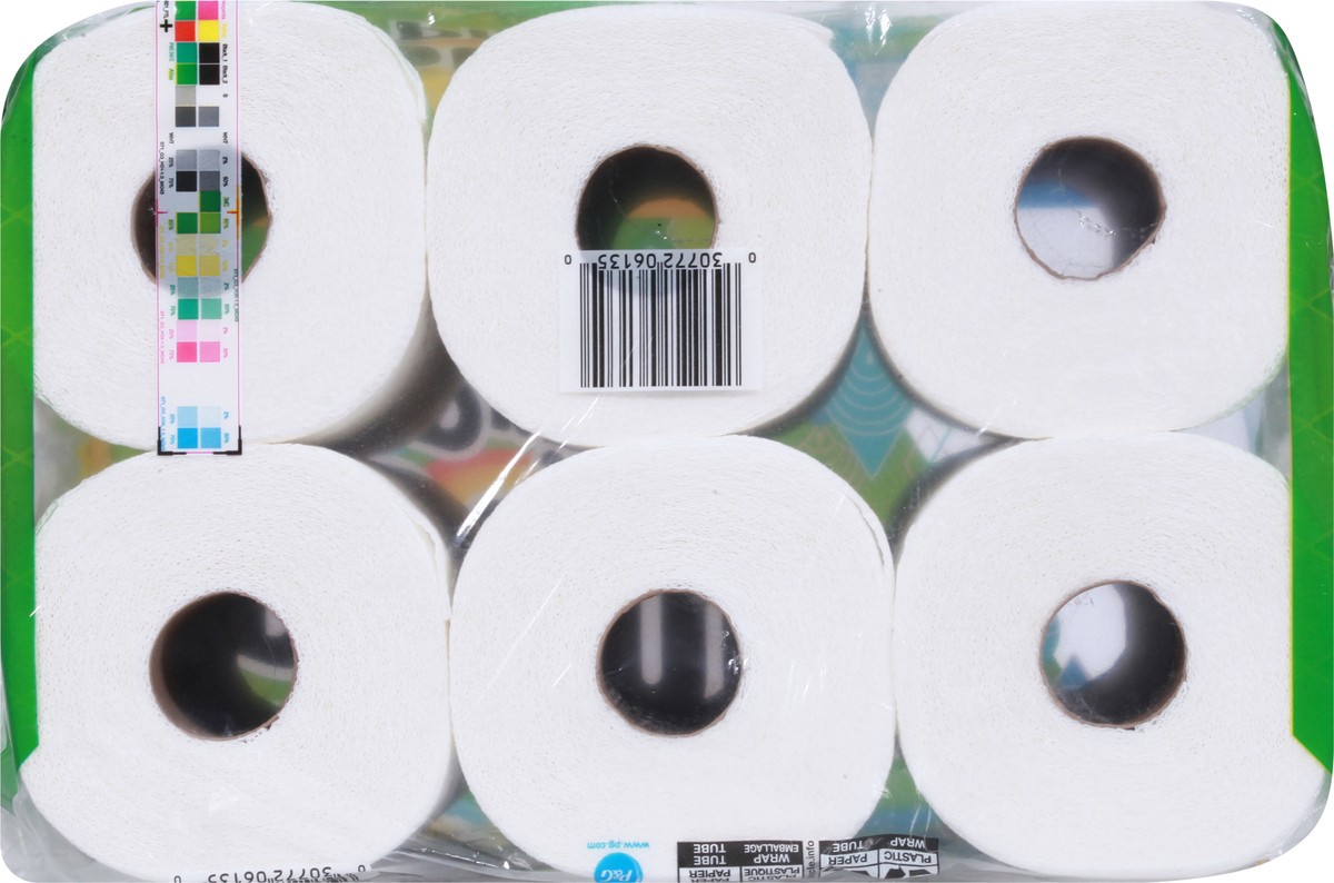 Bounty Select-A-Size Printed Double Paper Towel Rolls 6 ct | shipt