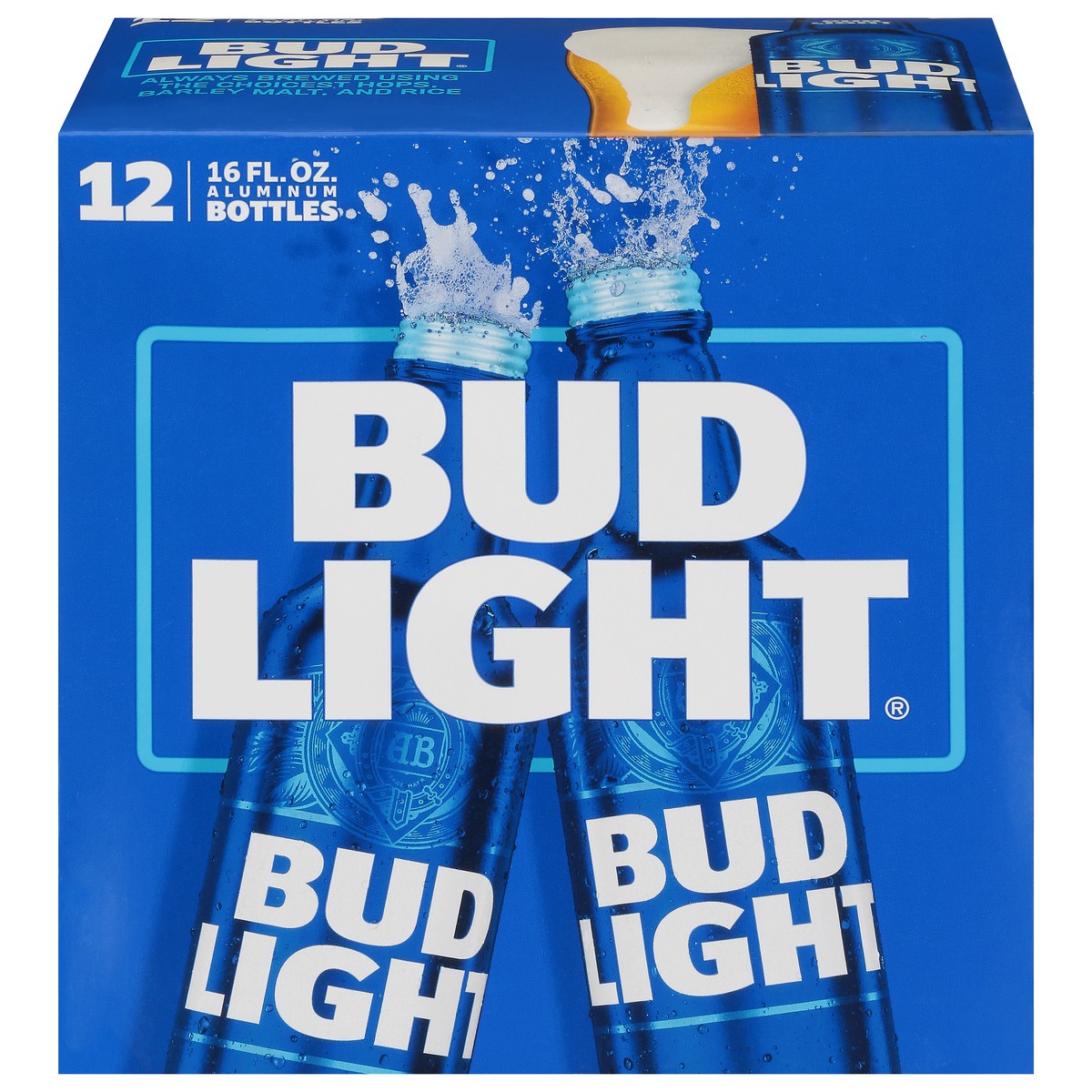 Bud Light Beer 12 pk / 16 fl oz Aluminum Bottles 12 ct; 16 fl oz | Shipt