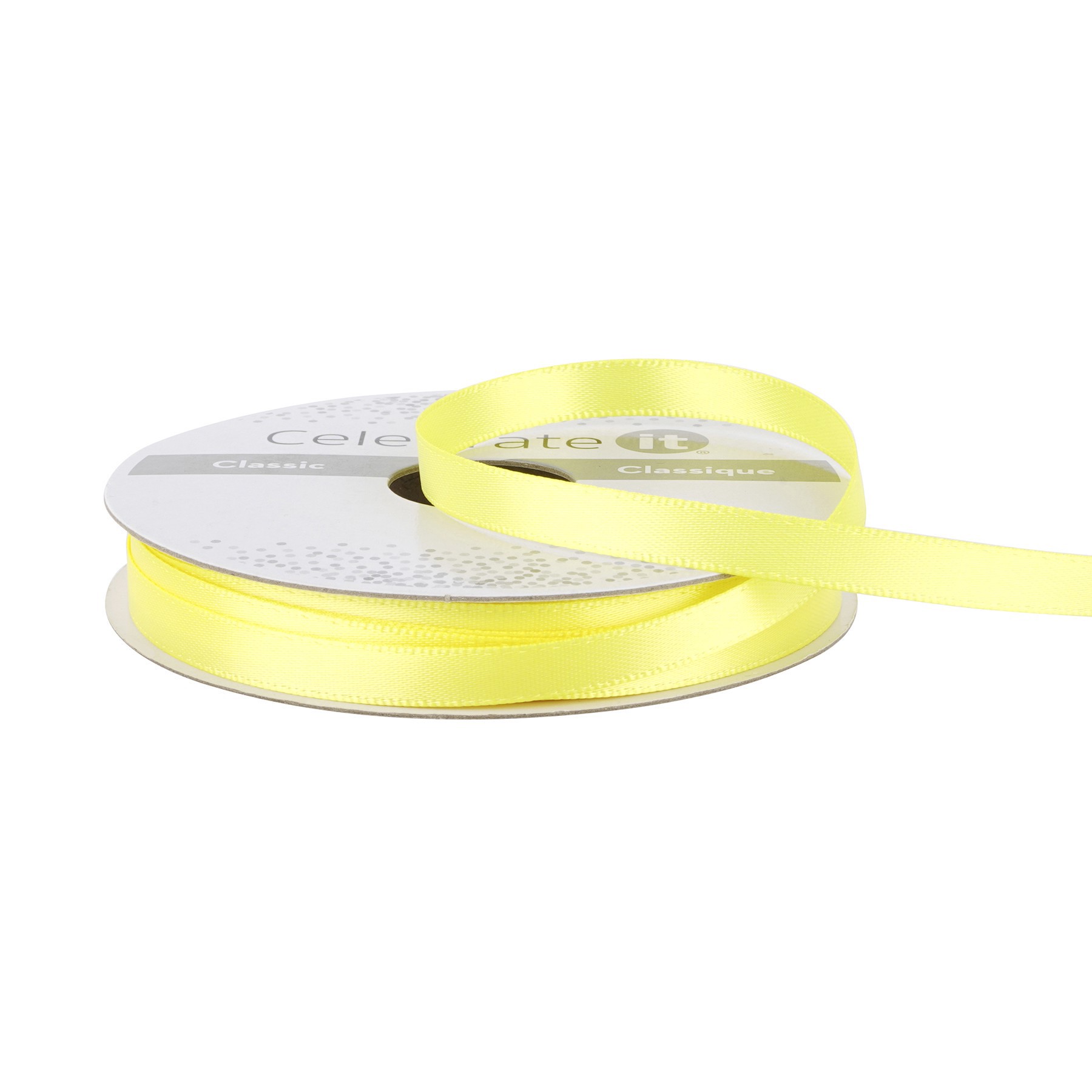 1/4" X 10yd. Satin Ribbon By Celebrate It 1/4 in x 10 yd | shipt