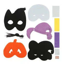 Halloween Felt Mask Craft Platter By Creatology 11.25 in x 8 in x 1.2 ...