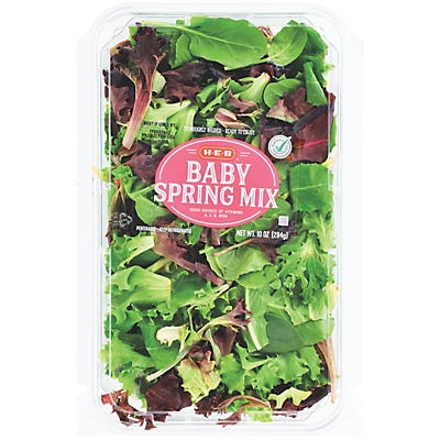 H-E-B Select Ingredients Baby Spring Mix 10 oz | Shipt