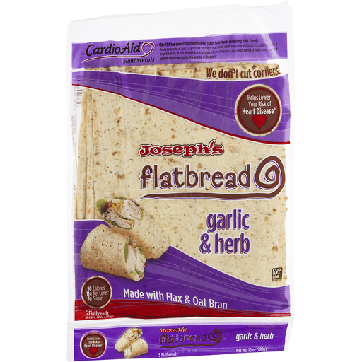 Joseph's Garlic & Herb Flatbread 10 oz | Shipt