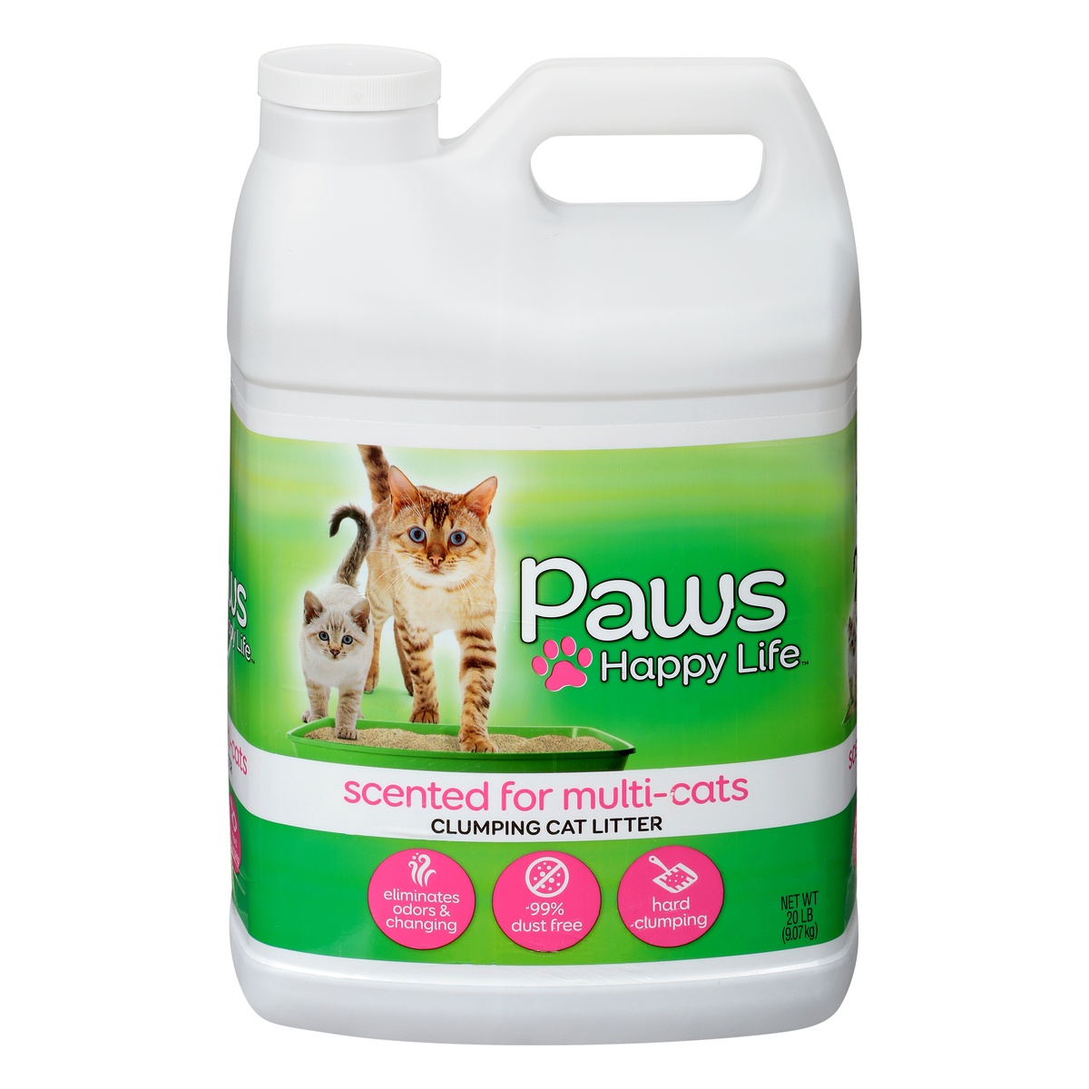 Paws Happy Life Scented For Multi Cats Clumping Cat Litter 20 lb | Shipt