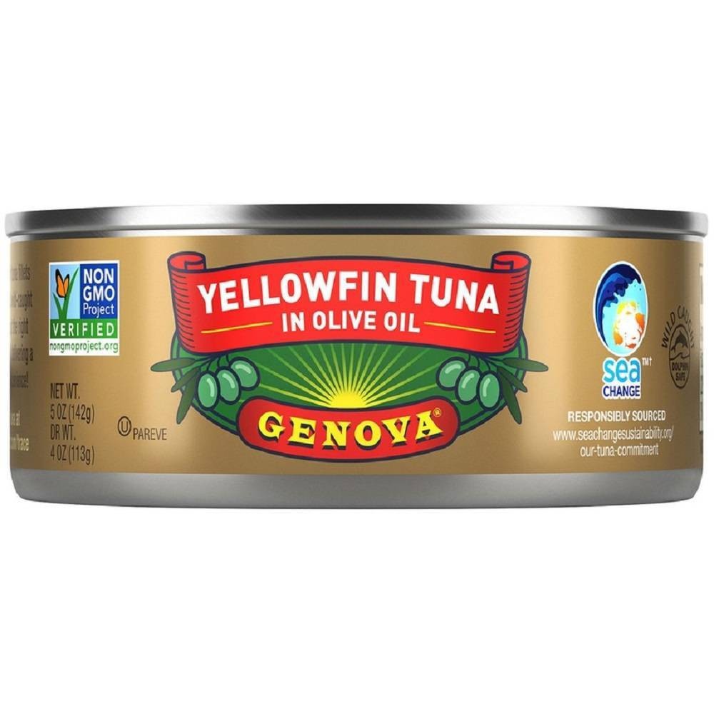Genova Solid Light Tuna In Olive Oil 5 oz | Shipt
