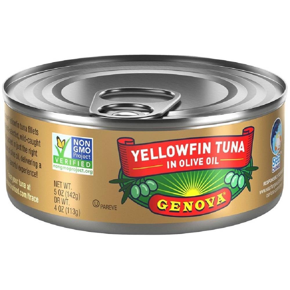 Genova Solid Light Tuna In Olive Oil 5 oz | Shipt