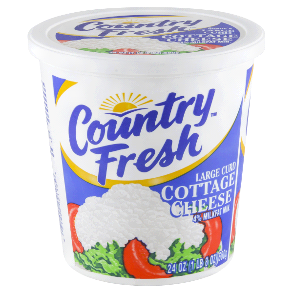 Country Fresh Large Curd Cottage Cheese 24 oz | Shipt