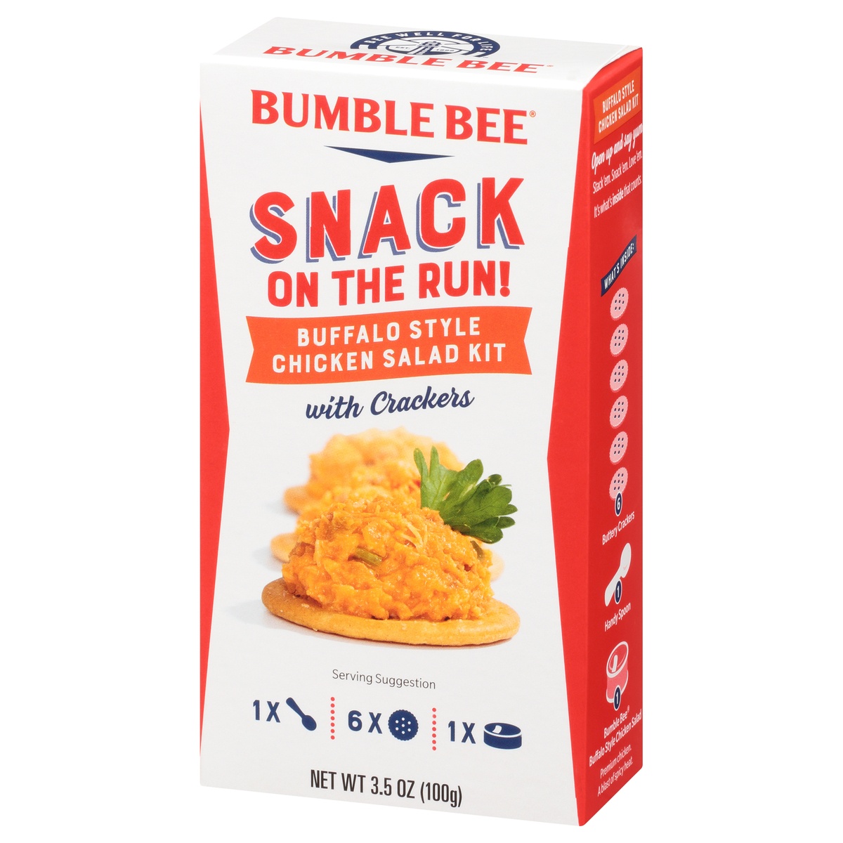 Bumble Bee Snack On The Run Buffalo Style Chicken Salad With Crackers 3 ...