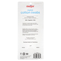 Meijer Cotton Swab Paper 750 ct | Shipt