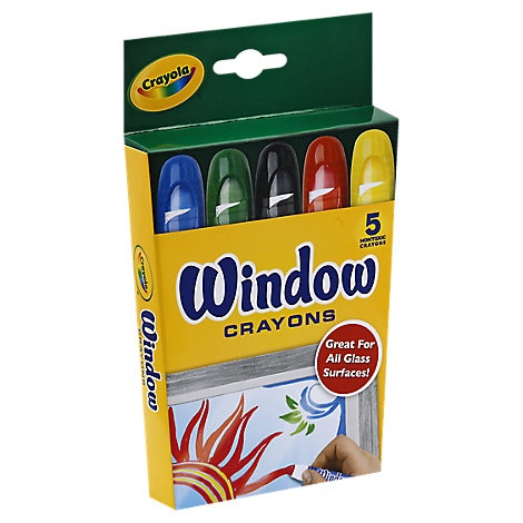 Crayola Window Crayons 5 ct | Shipt