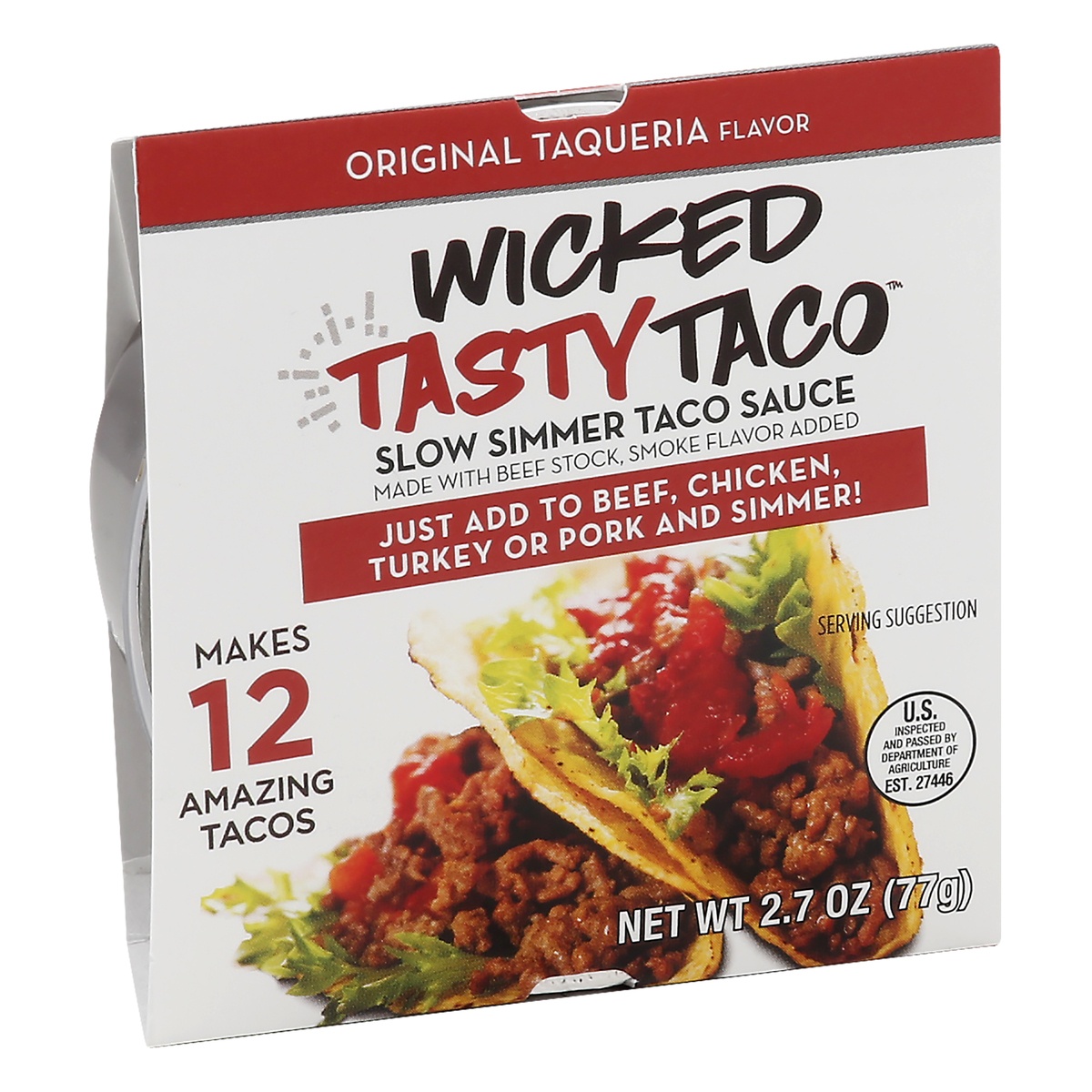 Kitchen Accomplice Wicked Tasty Taco Original Taqueria Slow Simmer Taco ...