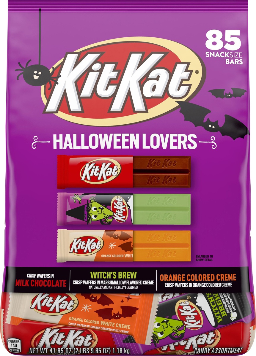 KIT KAT Halloween Lovers Variety Pack, Snack Size 85 ct | Shipt