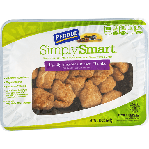 Perdue Simply Smart Lightly Breaded Chicken Chunks 10 oz | shipt