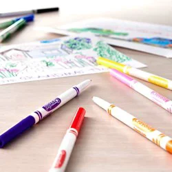 Crayola Fine Line Markers, Classic Colors 10ct. 10 ct | shipt