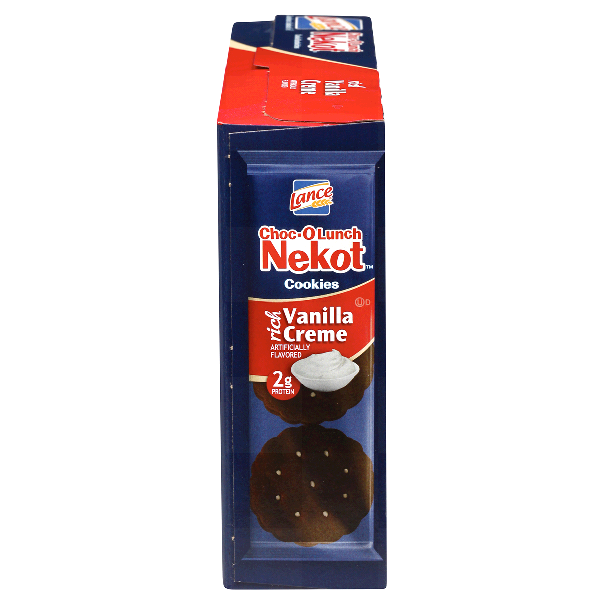 Lance Chocolate-O Lunch Nekot Chocolate Creme Cookie Sandwiches 8 ct ...